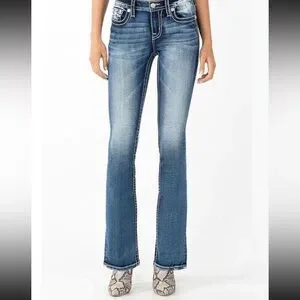 Miss Me | Jeans | 19 Miss Me 27 American Flag Boot Cut Jeans Logo ...
